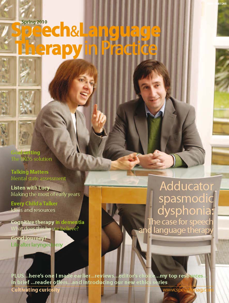 Magazines | Speech & Language Therapy in Practice #speechmag